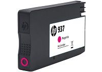 הזמן כאן ראש דיו אדום HP 937 מחסנית דיו HP Magenta 4S6W3NE