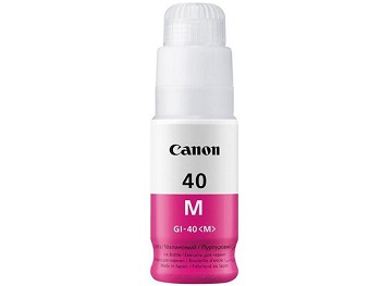 הזמן כאן דיו אדום למדפסת קנון GI-40 M דיו Canon Magenta 40