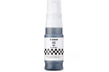 הזמן כאן דיו שחור למדפסת קנון GI-45 BK דיו Canon Black 45